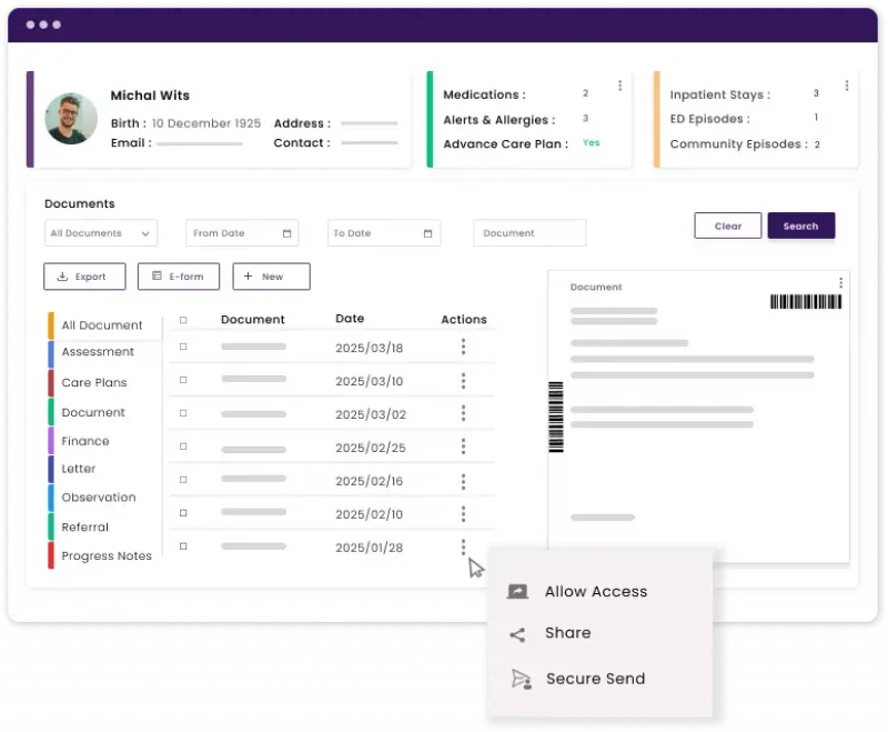 Digital Medical Record (DMR) Software for Healthcare | DC2Vue